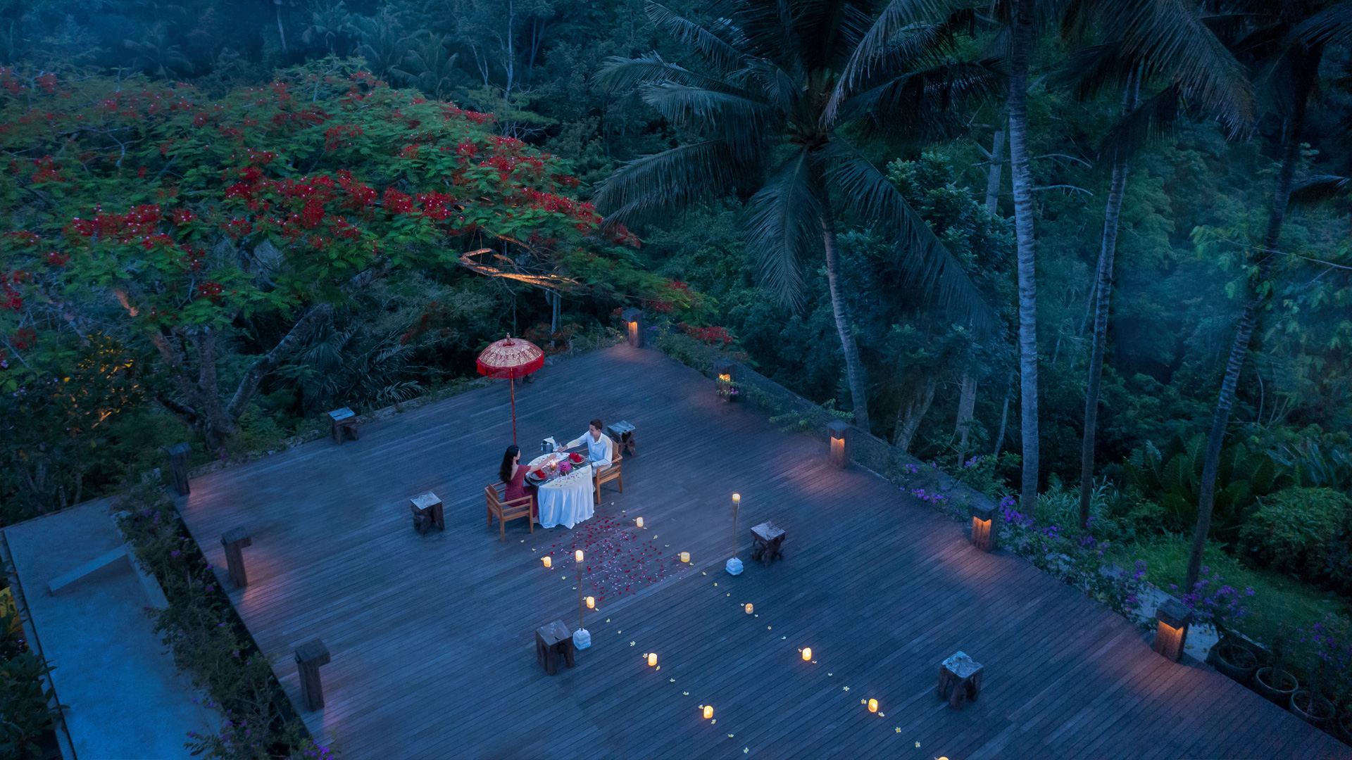 Romantic Dinner | Maya Ubud Resort & Spa