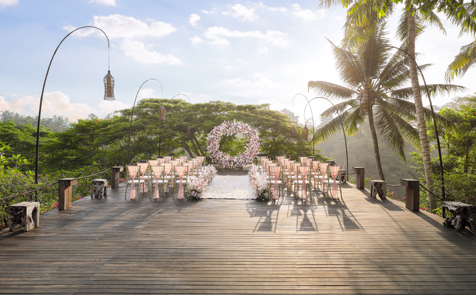 Tree Bar Terrace | Weddings at Maya Ubud Resort & Spa